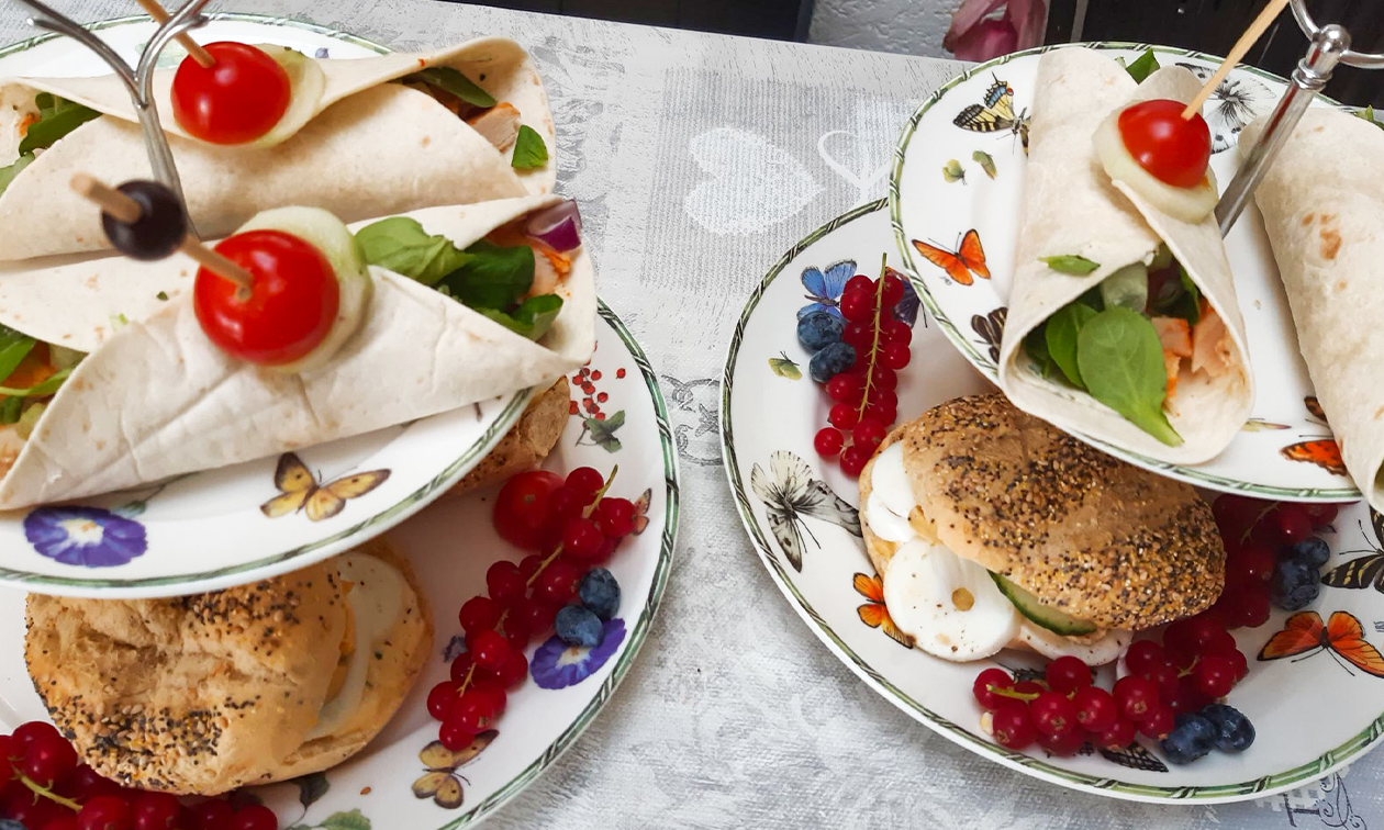 Jorine's Theetuin, Wandel- of fietsarrangement + lunch + koffie met ...