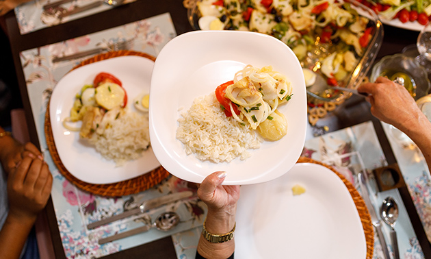 Restaurant Bali Mesari, 3-gangen rijsttafel bij Restaurant Bali Mesari ...