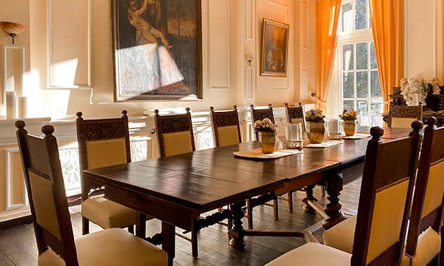 Restaurant Schloss Wickrath, 4-Gänge-Menü im Schloss Wickrath bespaar ...