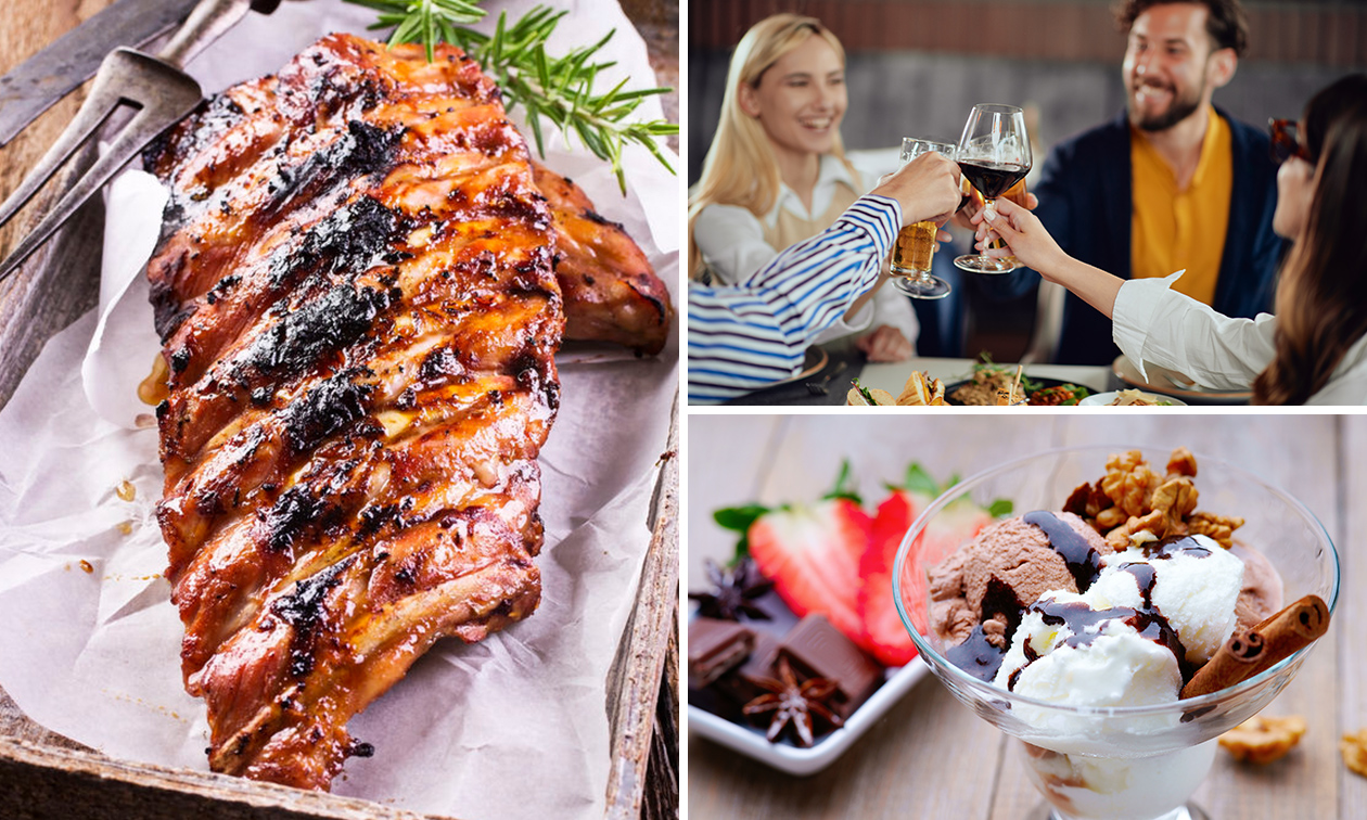 Amadeus Sint-Niklaas, Spareribs à volonté + koffie + nagerecht bij ...