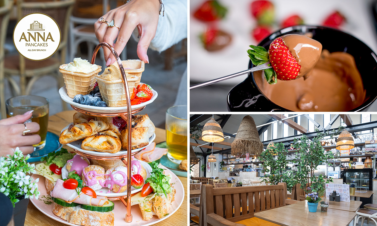Anna Pancakes, High tea of chocoladefondue of kaasfondue bij Anna ...
