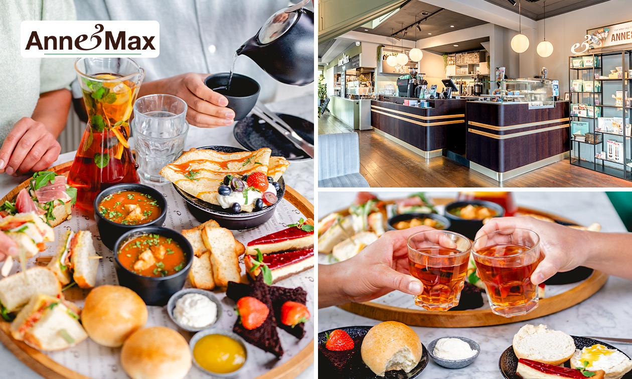 Anne&Max Den Bosch, High tea incl. onbeperkt thee bij Anne&Max Den Bosch bespaar 29% in 's ...