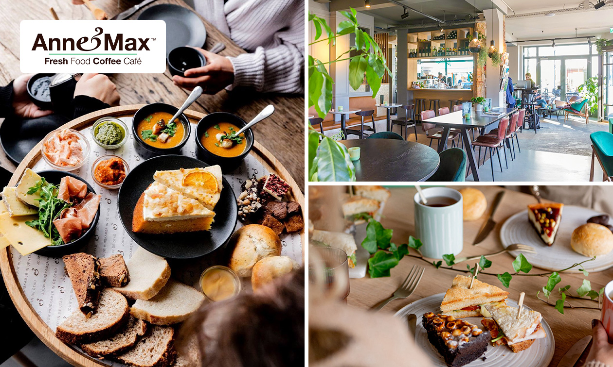 Anne&Max Den Haag Fahrenheitstraat, High tea incl. onbeperkt thee bij ...