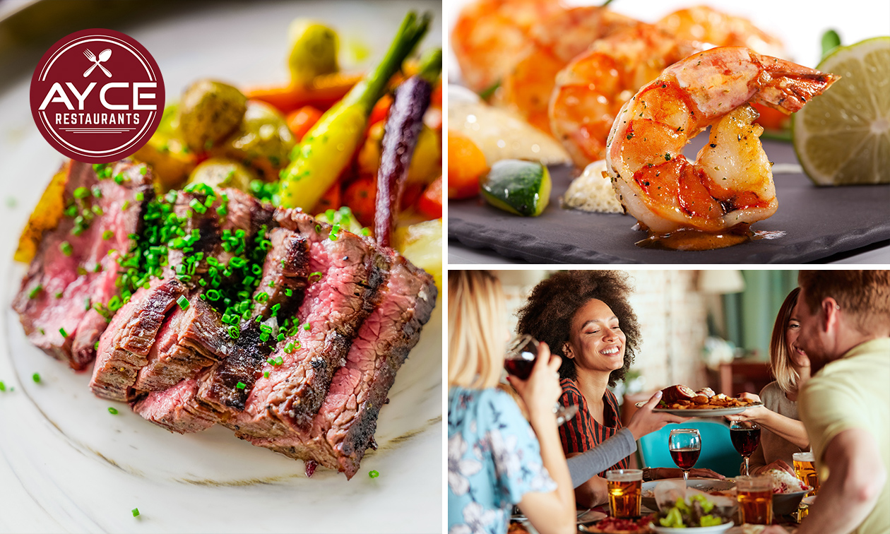 AYCE Spoordonk, Paas-/moederdagbrunch of -diner(2 uur) bij AYCE ...