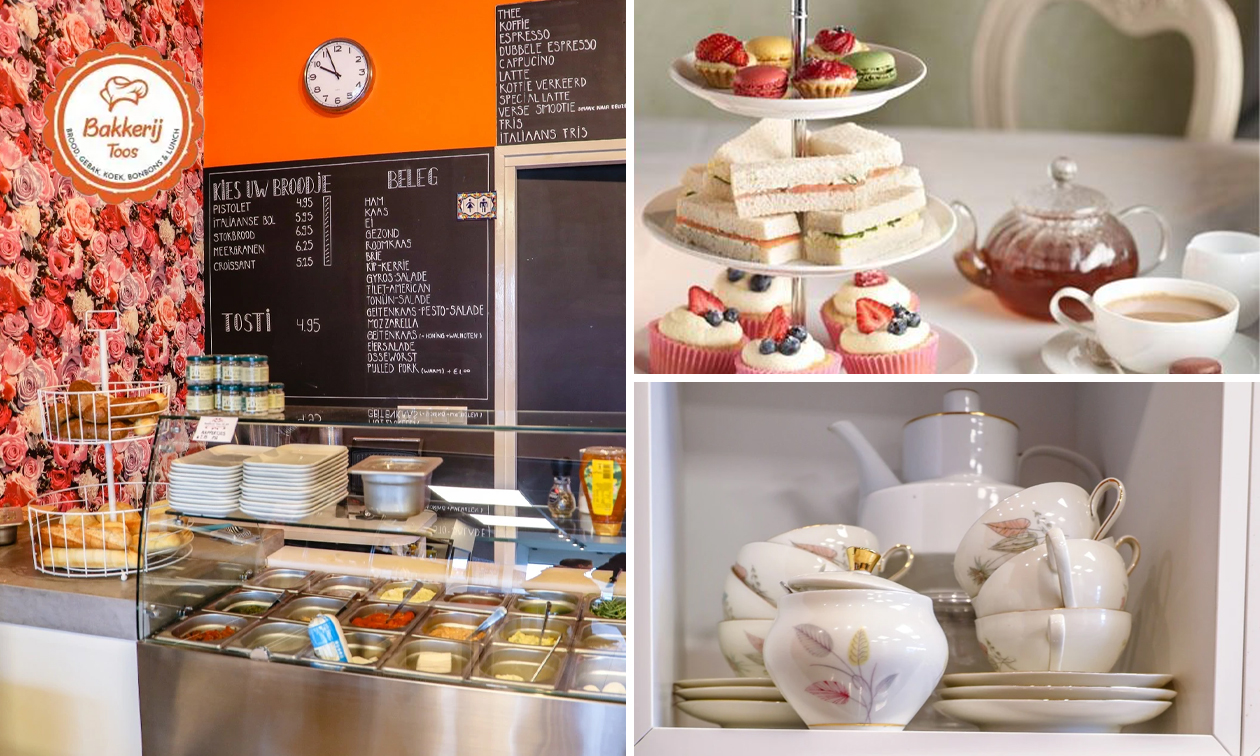Bakkerij Toos, Luxe high tea bij Bakkerij Toos (1,5 uur) bespaar 40% in ...