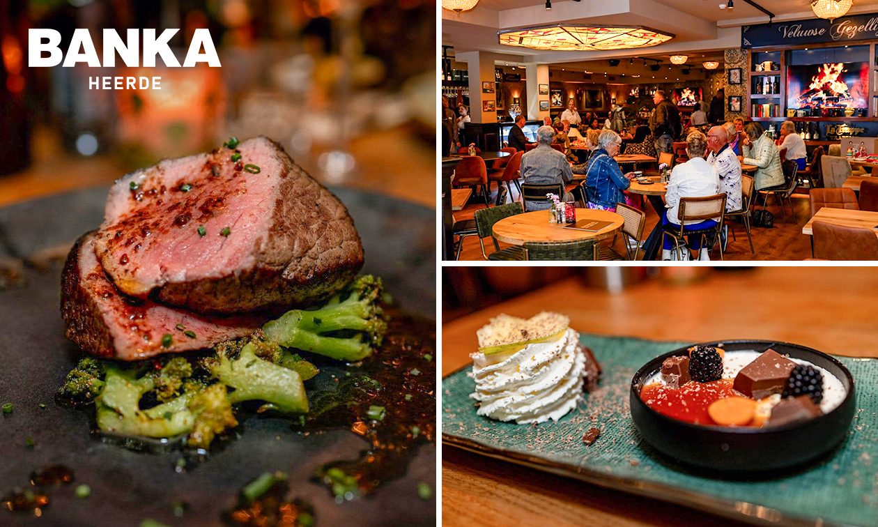 BANKA Heerde, 3-gangendiner à la carte bij Banka Heerde bespaar 53% in ...