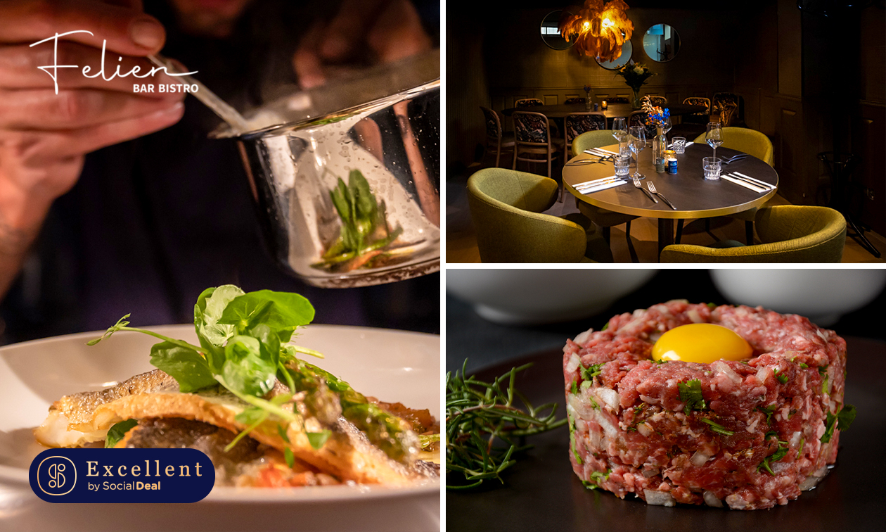 Bar Bistro Felien, 3-gangendiner à la carte bij Bar Bistro Felien in ...