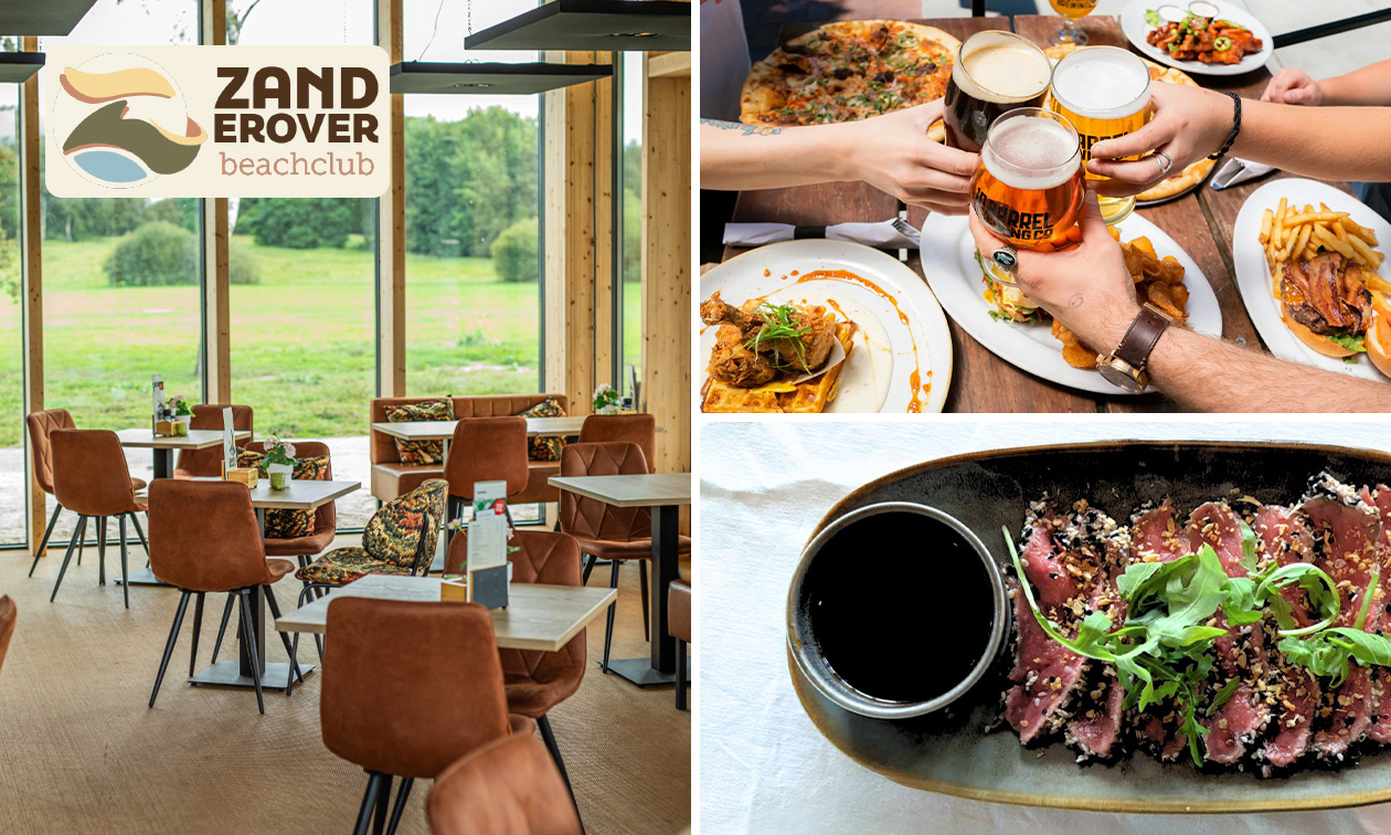 Beachclub Zand Erover, Shared dining diner bespaar 28% in Drenthe via ...