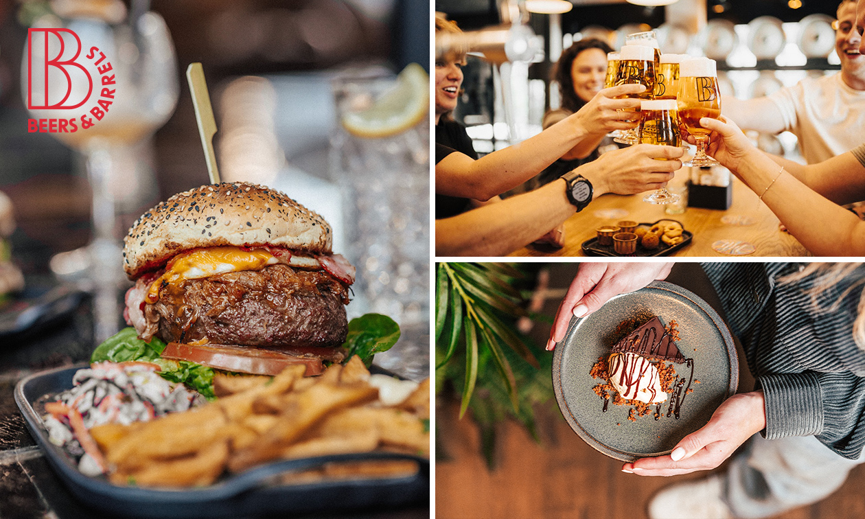 Beers & Barrels Veilinghavenkade, 3-gangen keuzediner bij Beers ...