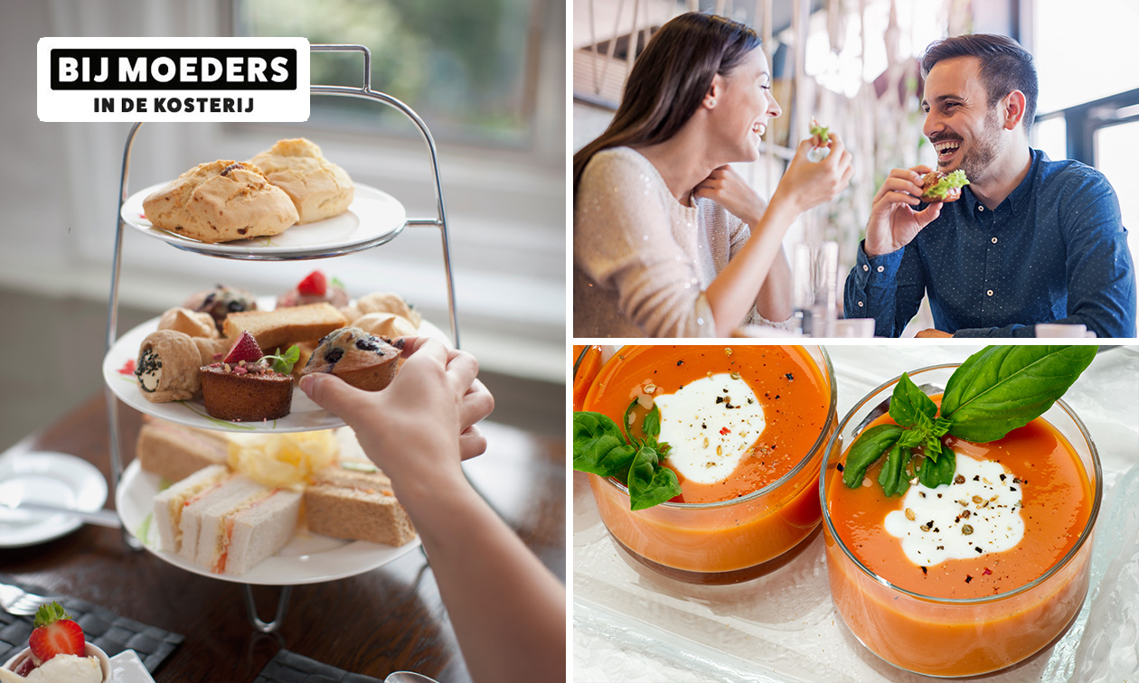 Bij Moeders, High tea (2 uur) bij Bij Moeders bespaar 37% in West ...