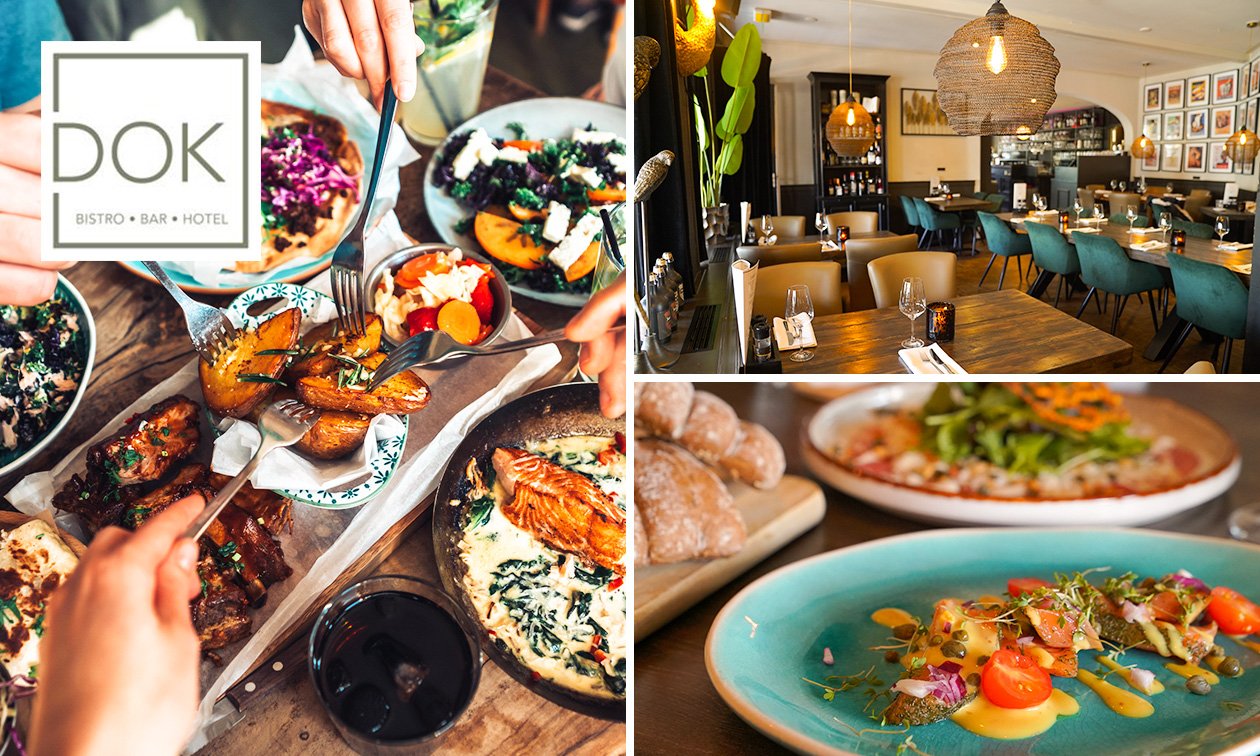 Bistro Bar DOK, 4-gangen shared dining-diner bij Bistro Bar DOK Spare 45% in Roosendaal-BoZ mit ...