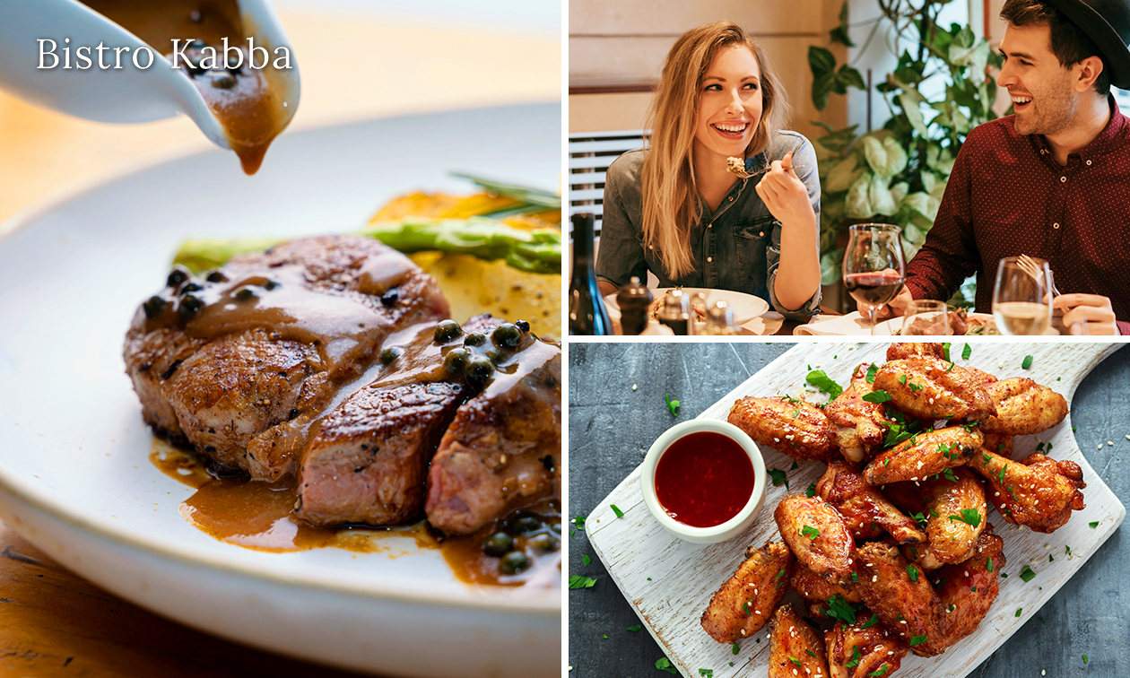 Bistro Kabba, 3-gangen keuzediner in hartje Binkom Spare 46% in Hageland mit Uit eten in de buurt