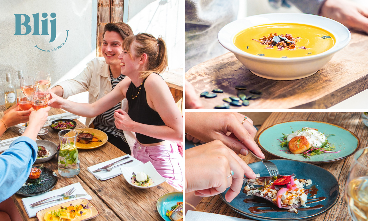 Blij aan de Vecht, 2-gangenlunch of 13-uurtje bespaar 48% in Utrecht ...