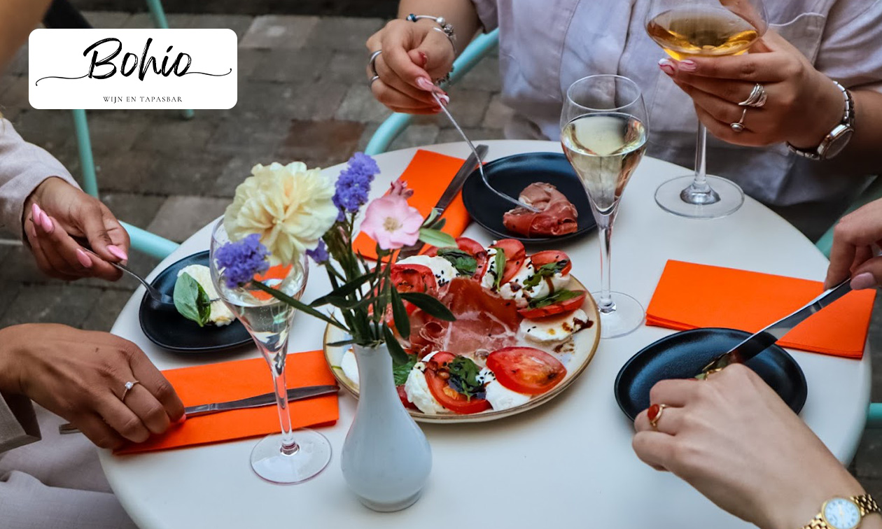 Bohio, 3 tapas à la carte + evt. glas huiswijn bespaar 42% in Antwerpen ...
