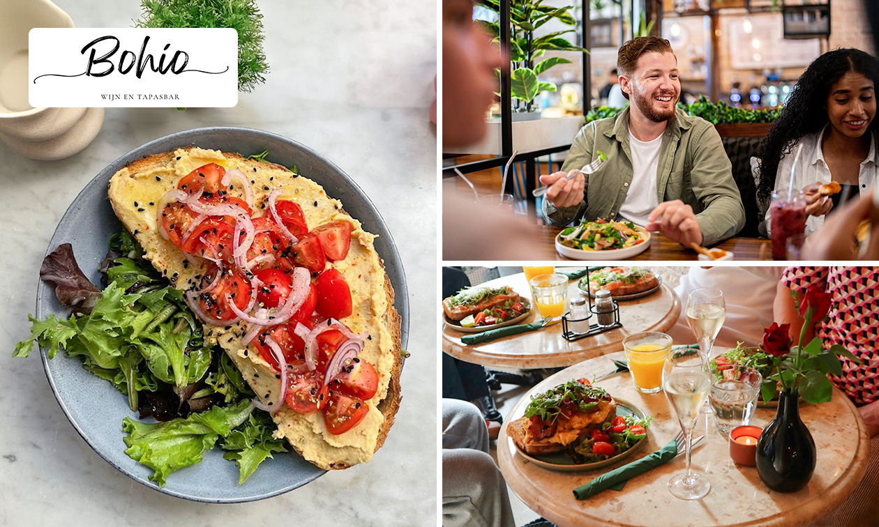 Bohio, Ontbijt of brunch inclusief koffie of cava bespaar 32% in ...