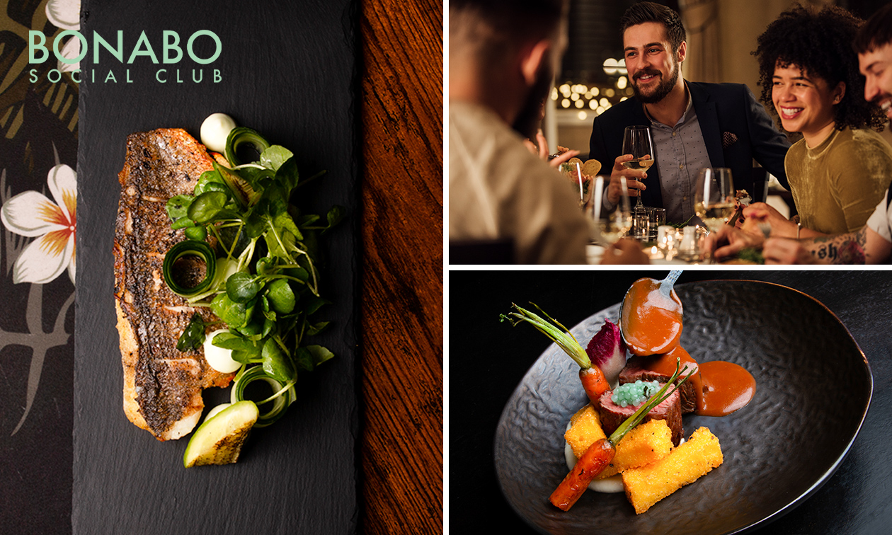 Bonabo Social Club, 2 gerechten naar keuze + drankje bij Bonabo Social ...