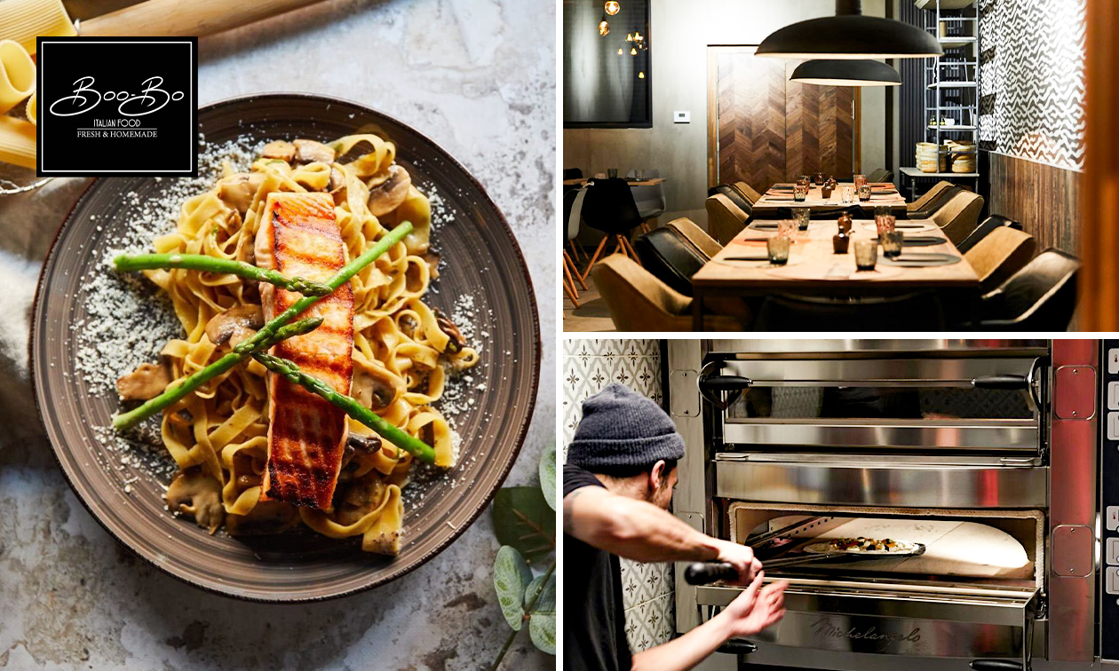 Boo Bo, Déjeuner en 3 services ou dîner à la carte au Boo Bo bespaar 43 ...