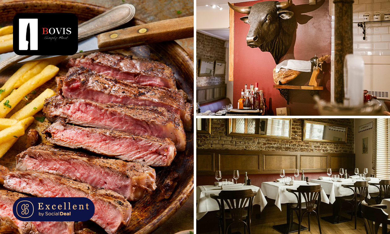 Bovis, Menu en 3 services au choix bespaar 24% in Bruxelles via Uit ...