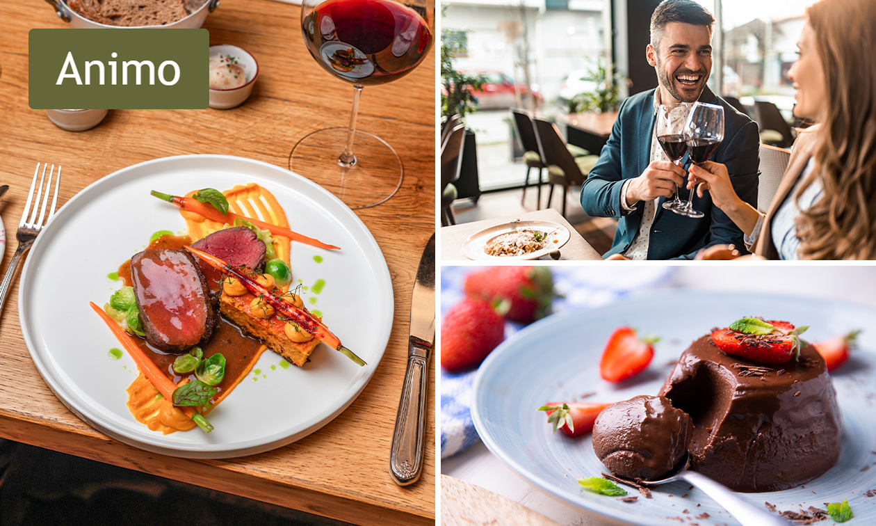 Brasserie Animo, 3-gangendiner of -lunch à la carte bespaar 51% in ...