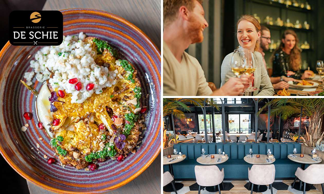 Brasserie De Schie, 3-gangen keuzediner aan de Schie bespaar 41% in ...