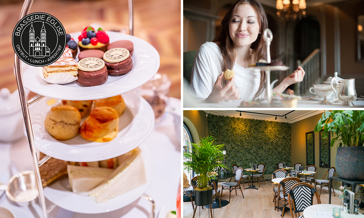 Brasserie Église, 4-gangen high tea (2 uur) bij Brasserie Église ...