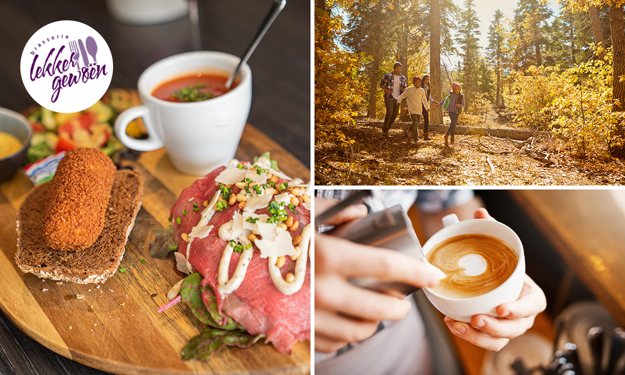 Brasserie Lekker Gewoën, Wandelarrangement + lunchplank bij Lekker ...