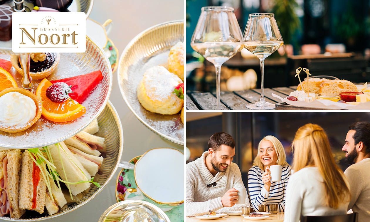 Brasserie Noort, High tea + evt. glas cava of high wine bij Brasserie ...