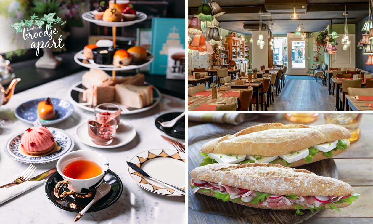 Broodje Apart, 3-gangen high tea of 2-gangen keuzelunch bij Broodje ...