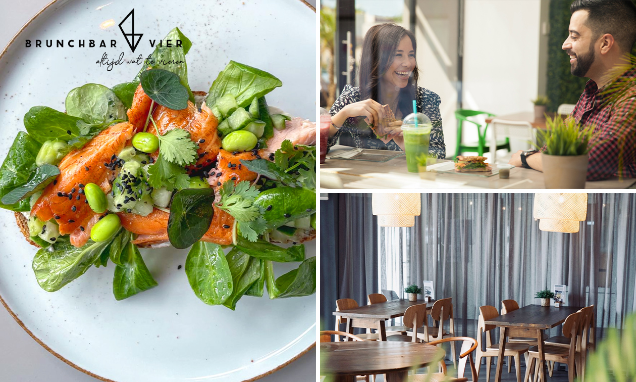 Brunchbar Vier, 2-gangen keuzelunch bespaar 37% in Alkmaar via Uit eten ...