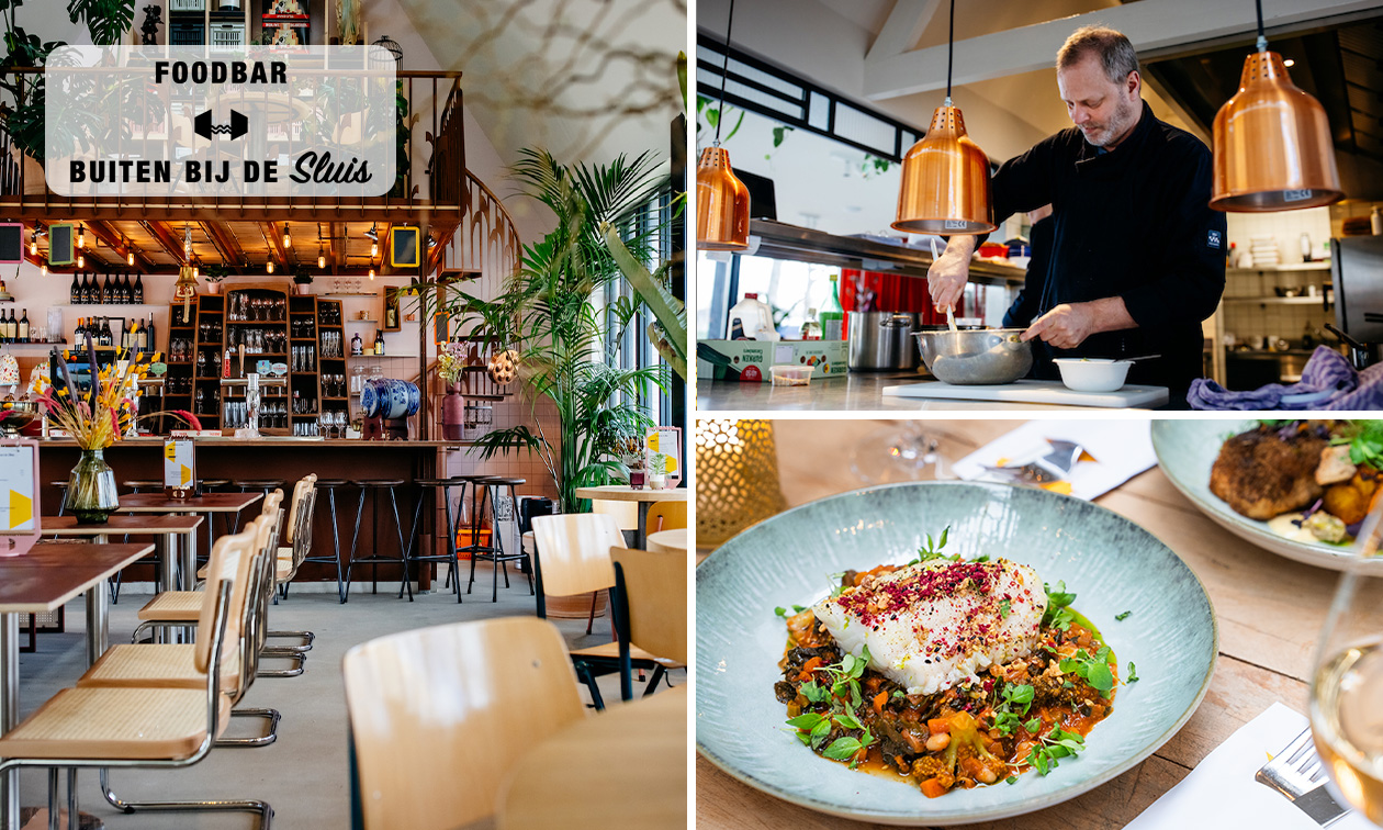 Buiten bij de Sluis, 3-gangendiner à la carte bij Buiten bij de Sluis ...