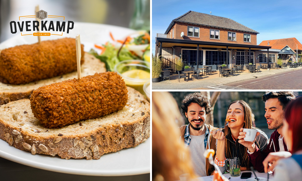 Café Overkamp, 2-gangen keuzelunch bespaar 37% in de Achterhoek via Uit ...