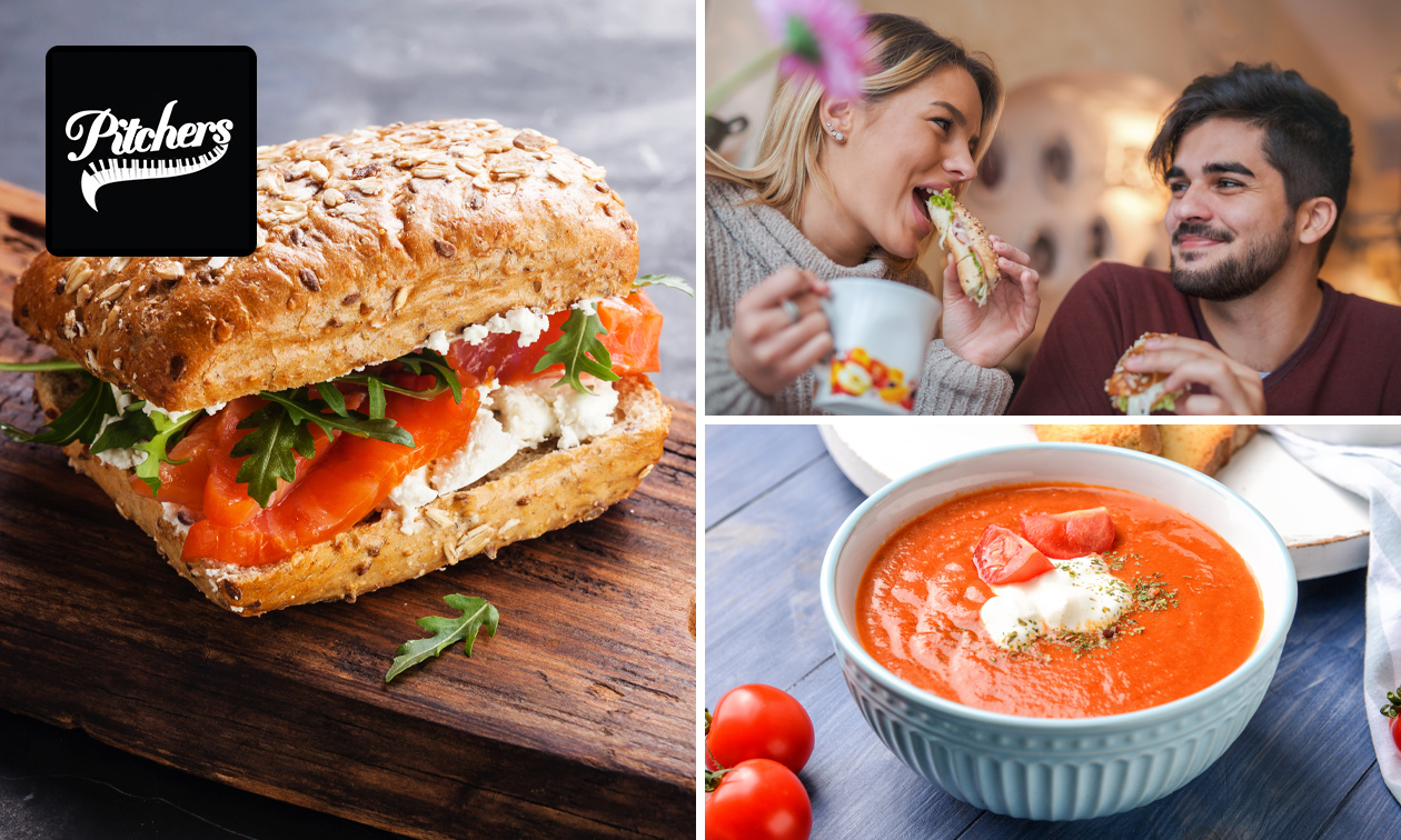 Café Pitchers, 2-gangen keuzelunch bij Café Pitchers bespaar 38% in ...