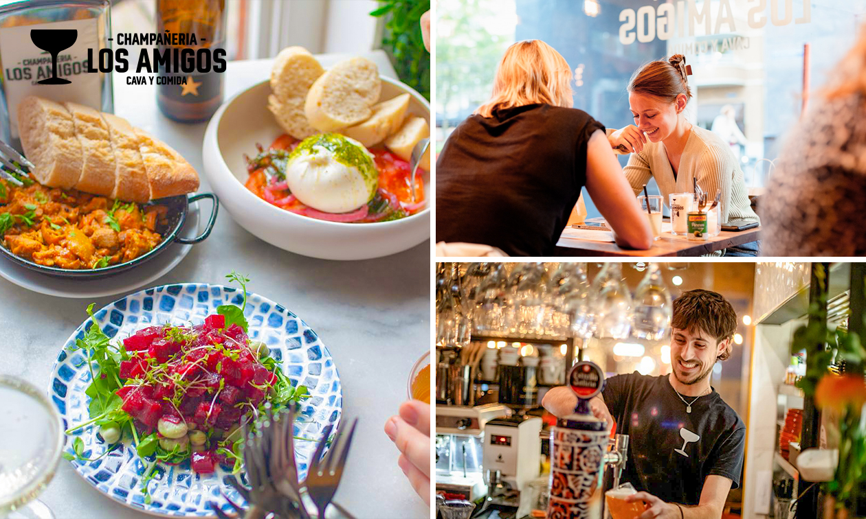 Champañeria Los Amigos Leidsche Rijn, Spaans diner: 3 gerechten ...