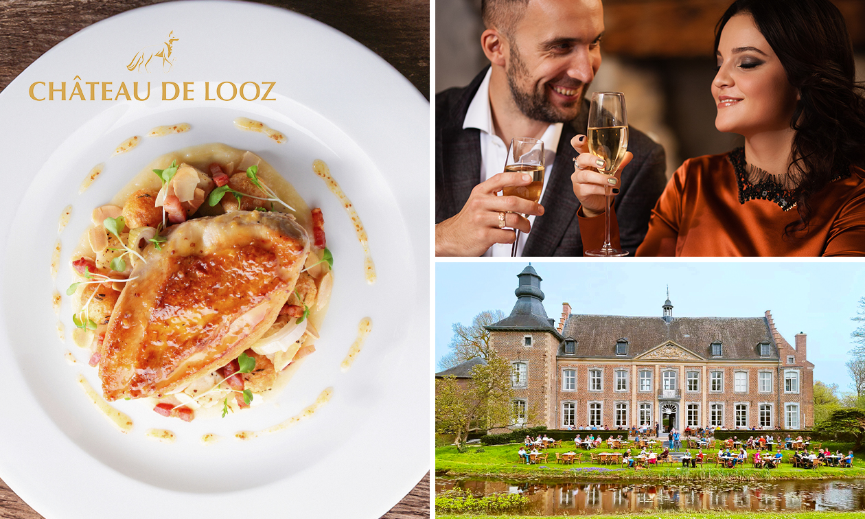 Château De Looz, 2-gangenlunch of -diner bij Château De Looz save 25% ...