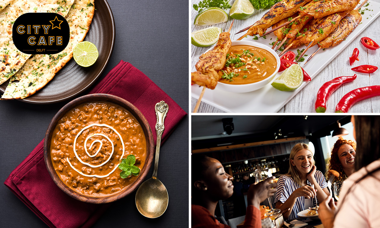 City Café & Bites, 3-gangendiner bij City Café & Bites save 26% in ...