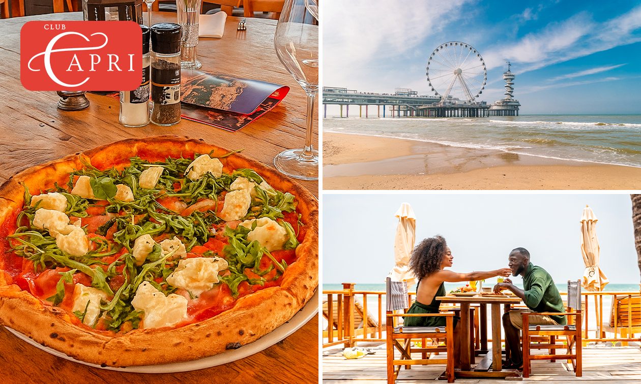 Club Capri, Pizza, pasta of 2- of 3-gangendiner à la carte op het ...