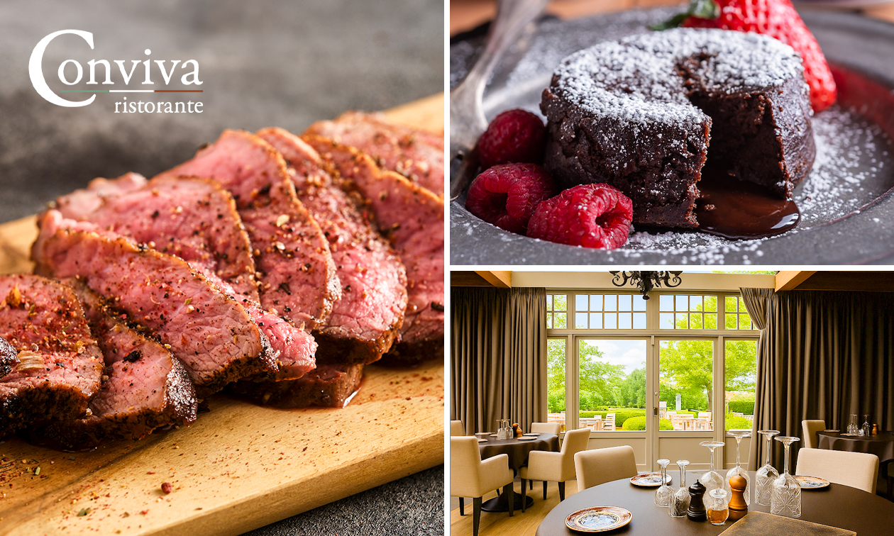 Conviva ristorante, 3-gangen keuzediner in Ternat bespaar 52% in Brussel via Uit eten in de buurt