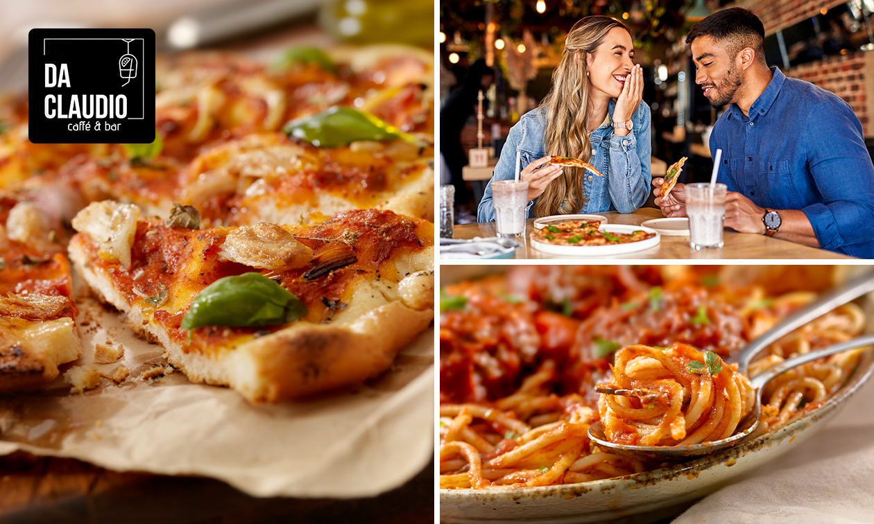 Da Claudio Caffé & Bar, 2-Gänge-Menü nach Wahl im Herzen von Neuss ...