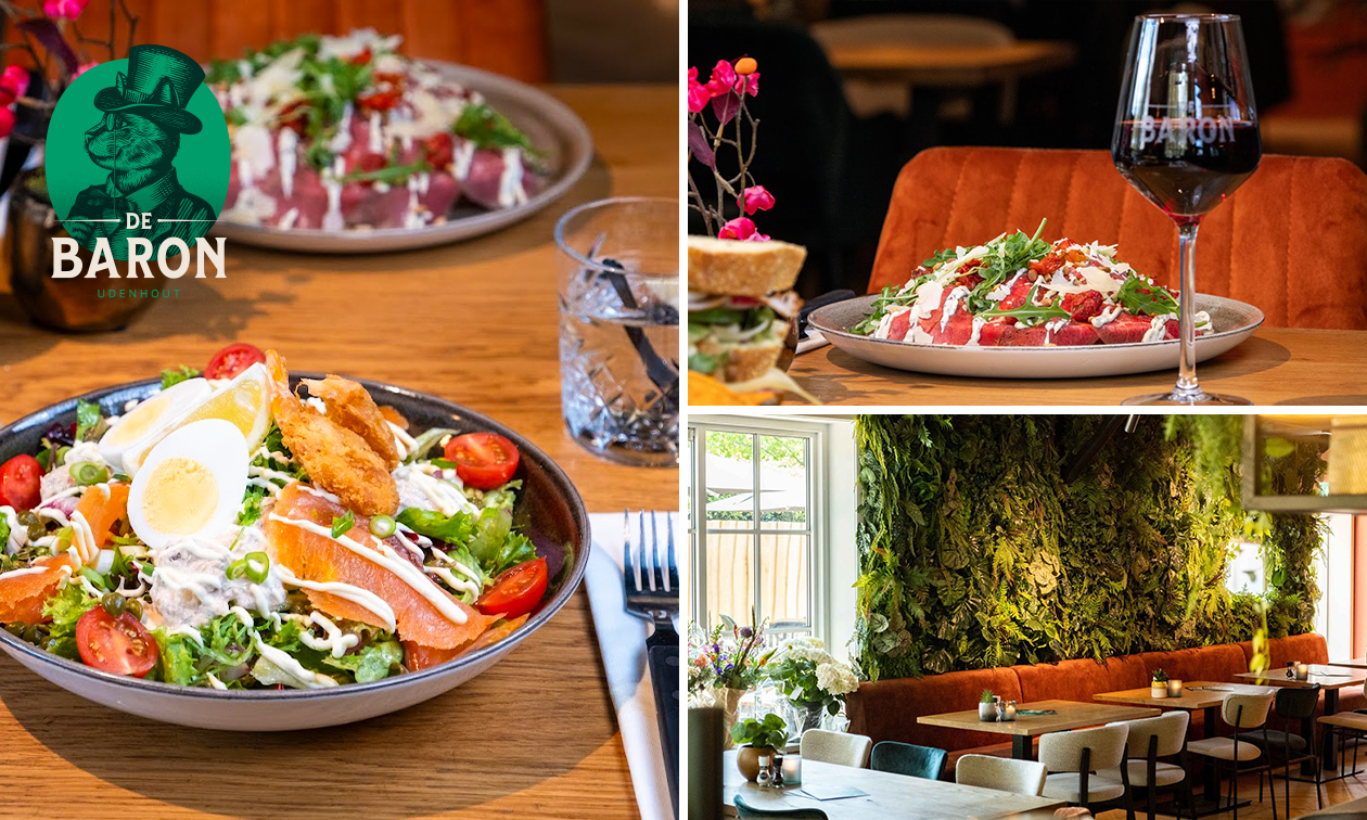 De Baron Udenhout, 3-gangen keuzediner bespaar 46% in Tilburg via FC ...