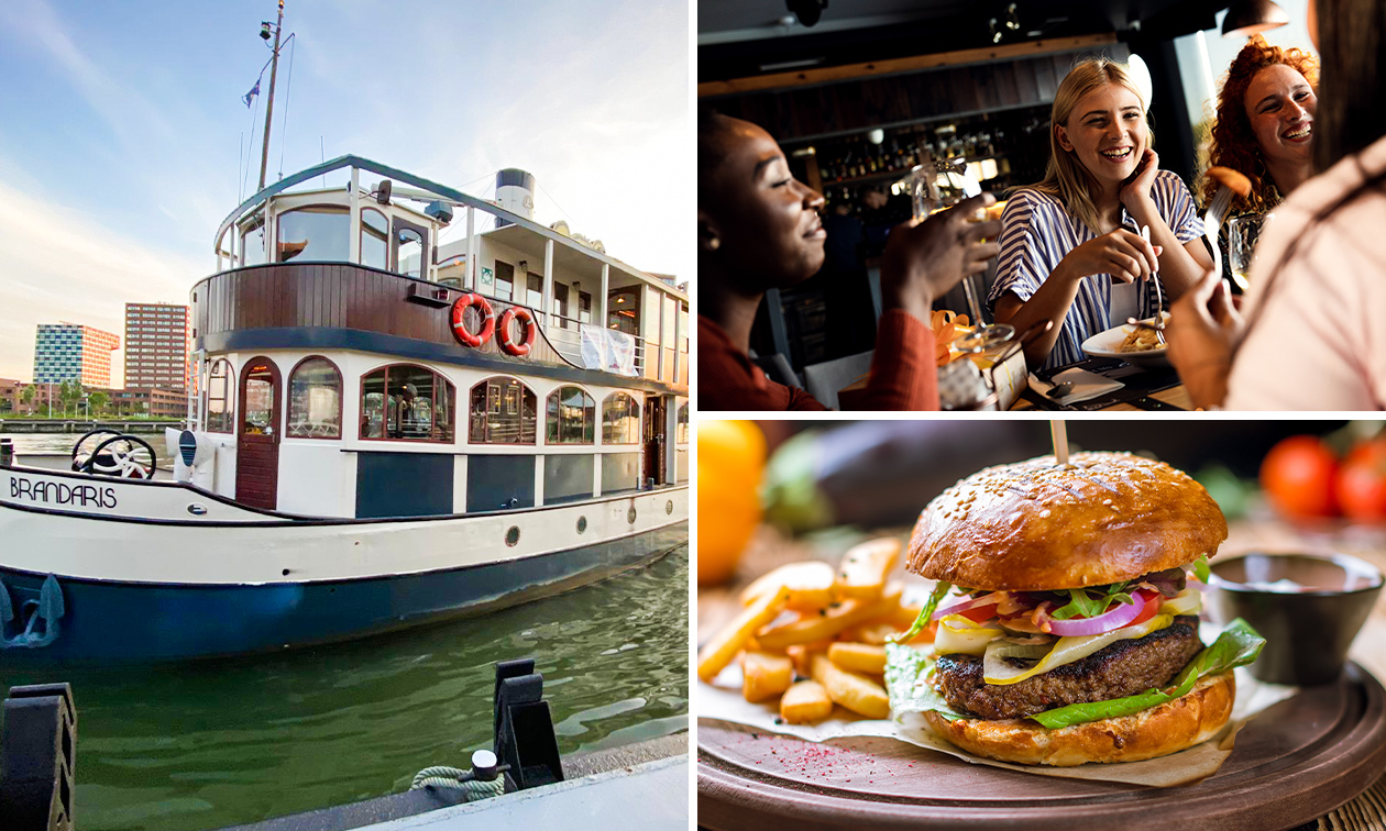 De Leckers Boot, Rondvaart (2,5 uur) + onbeperkt buffet : épargnez 31% ...