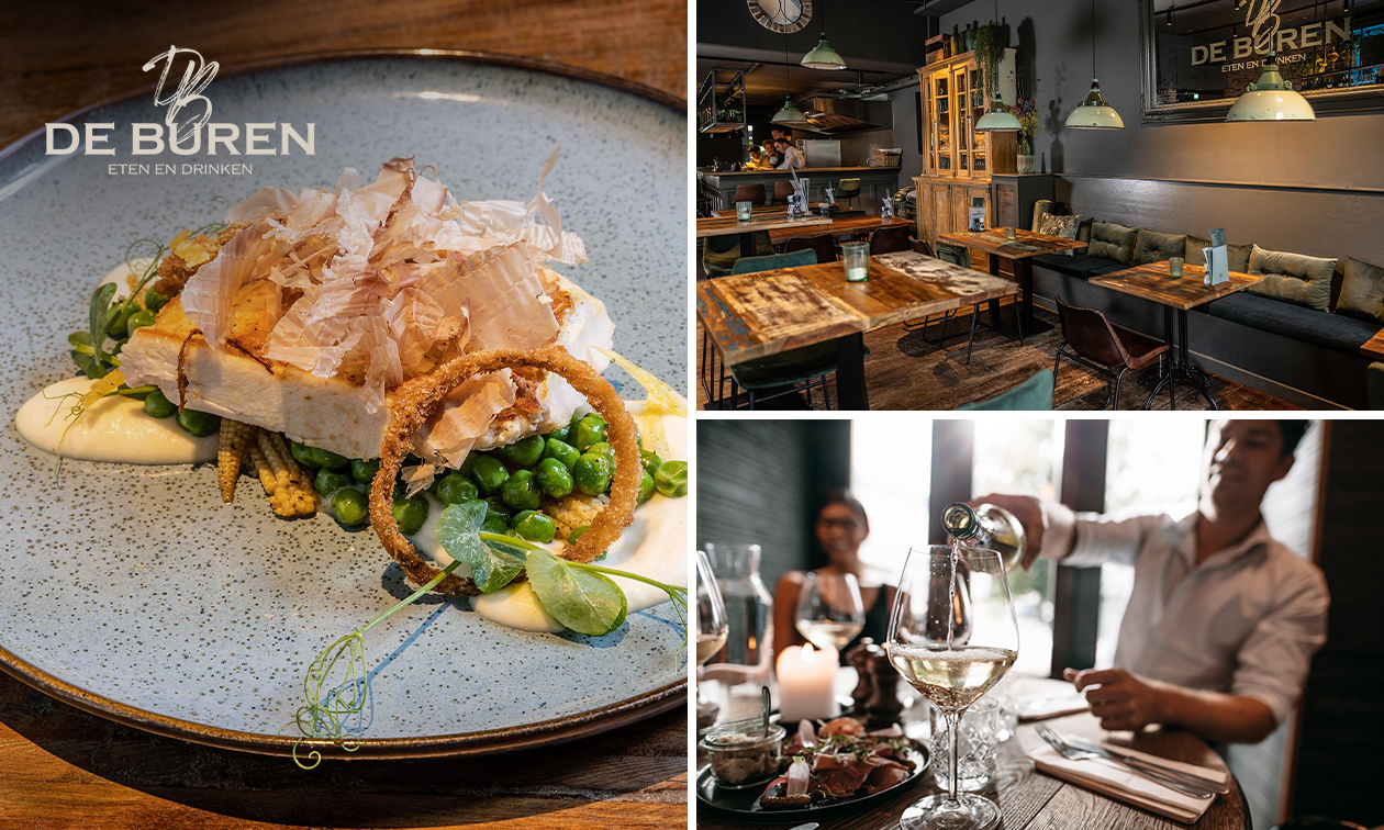 De Buren Beusichem, 3-gangendiner à la carte bij De Buren Beusichem ...