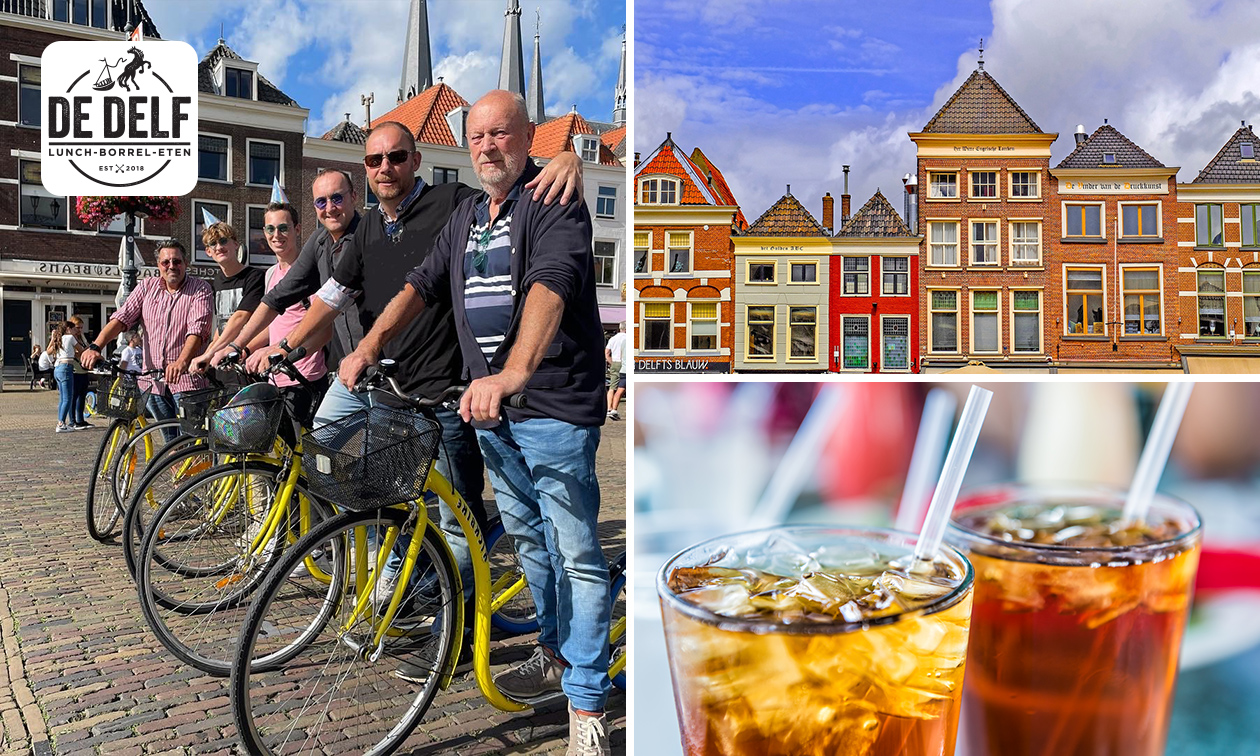 De Delf, Steptocht (1,5 uur) in hartje Delft + drankje bespaar 36% in ...