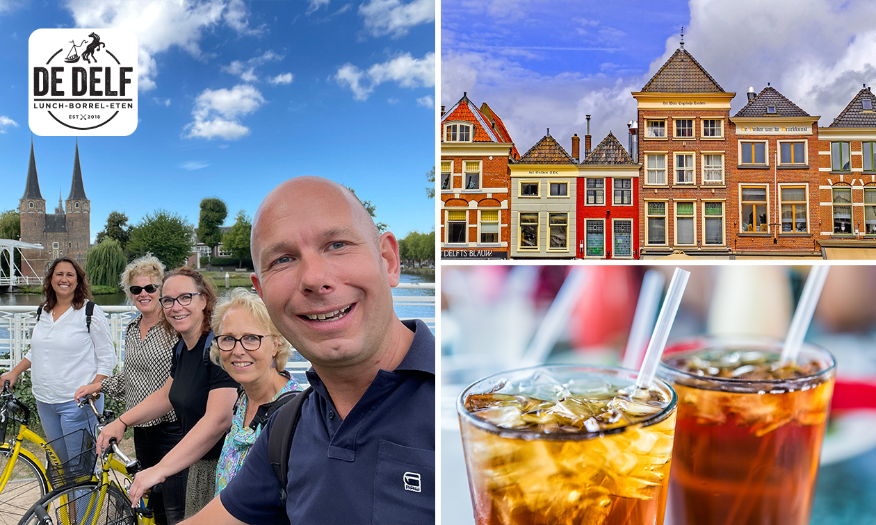 De Delf, Steptocht (1,5 uur) in hartje Delft + drankje bespaar 36% in ...
