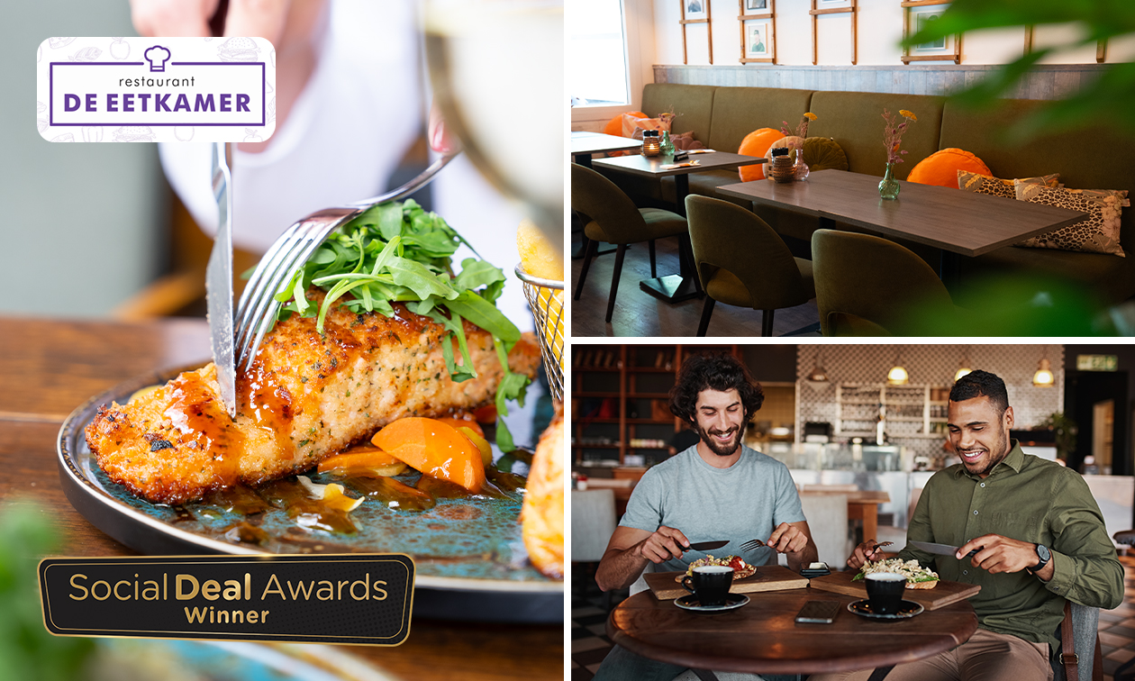 De Eetkamer Hoensbroek, 3-gangendiner bij De Eetkamer Hoensbroek save 38% in Parkstad with Uit ...