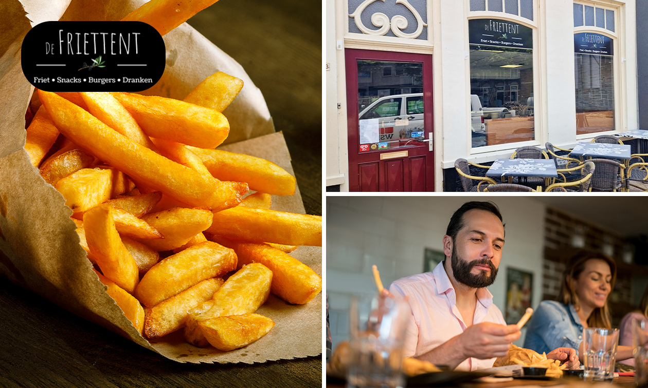 De Friettent Rooi, Snackpakket (2 of 4 pers.) voor afhaal bespaar 44% ...