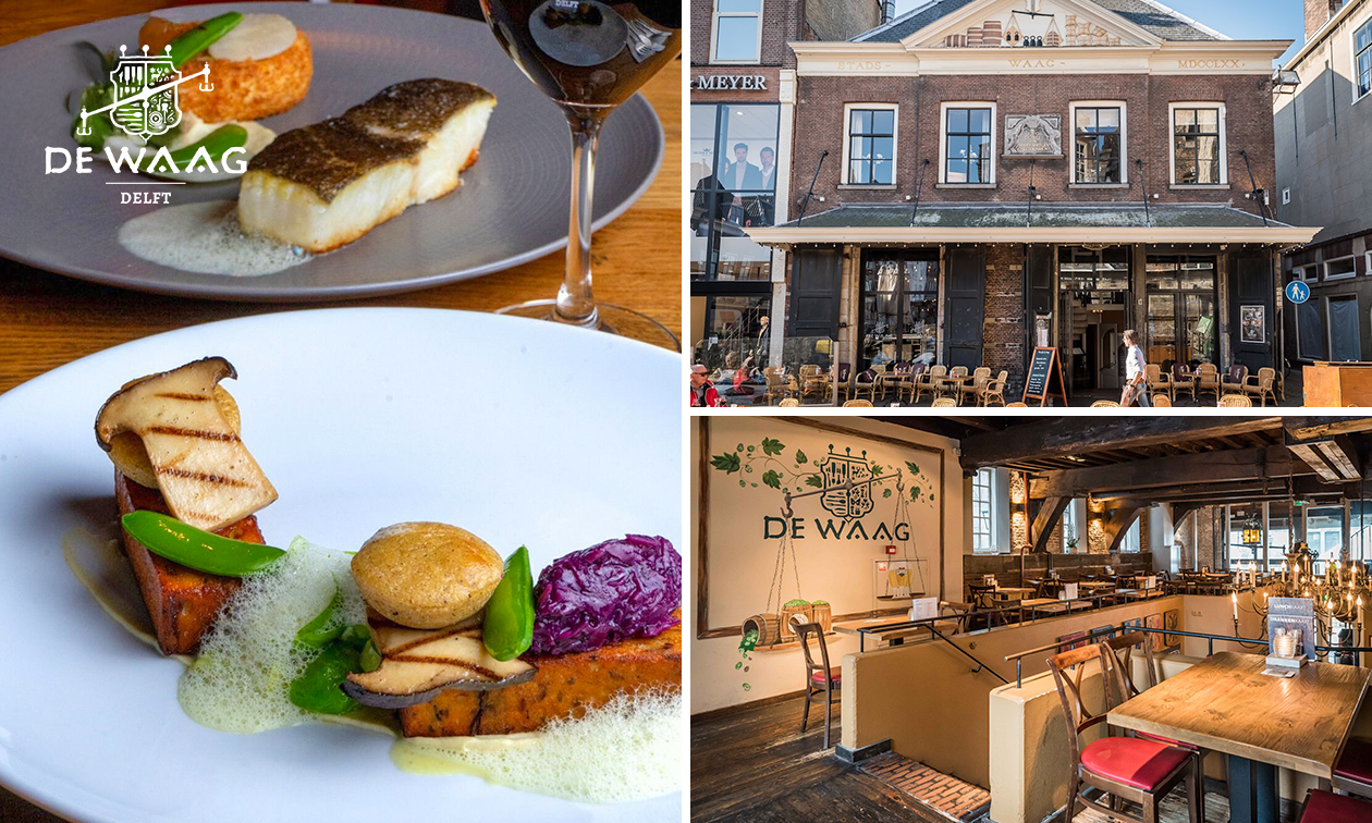 De Waag Delft, 3-gangen keuzediner bij De Waag in hartje Delft Spare 41 ...
