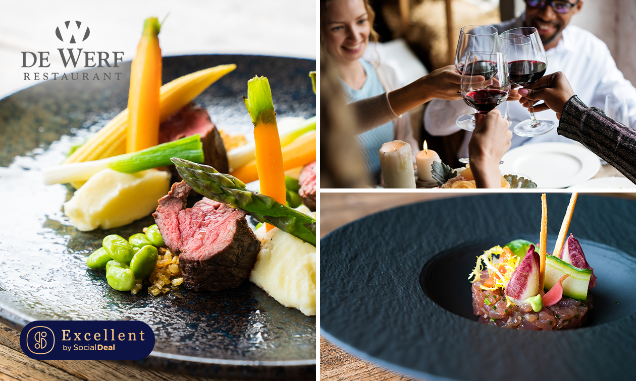 De Werf, 6-gangen verrassingsdiner bij De Werf Spare 32% in Noord ...