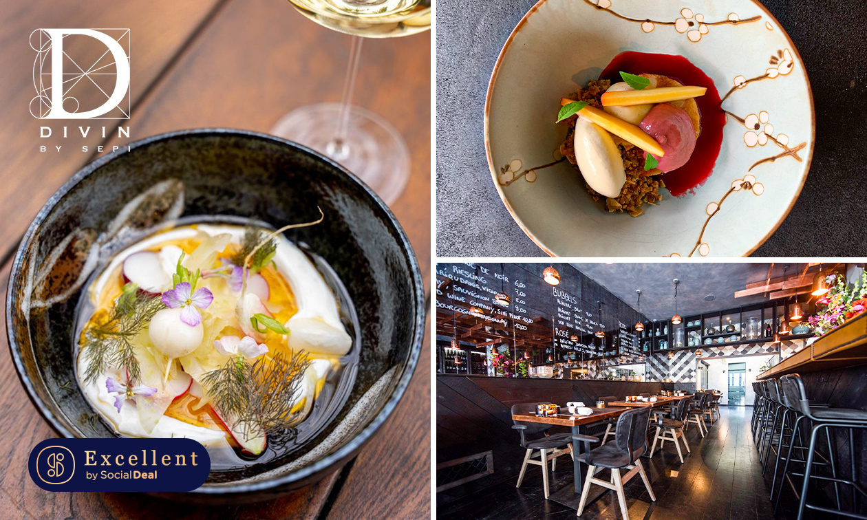 Divin by Sepi, 5-gangendiner + amuses of shared dining bij Divin by ...