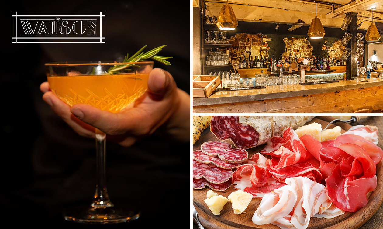 Dr. Watson, Cocktailproeverij + borrelplank bij Dr. Watson in hartje ...