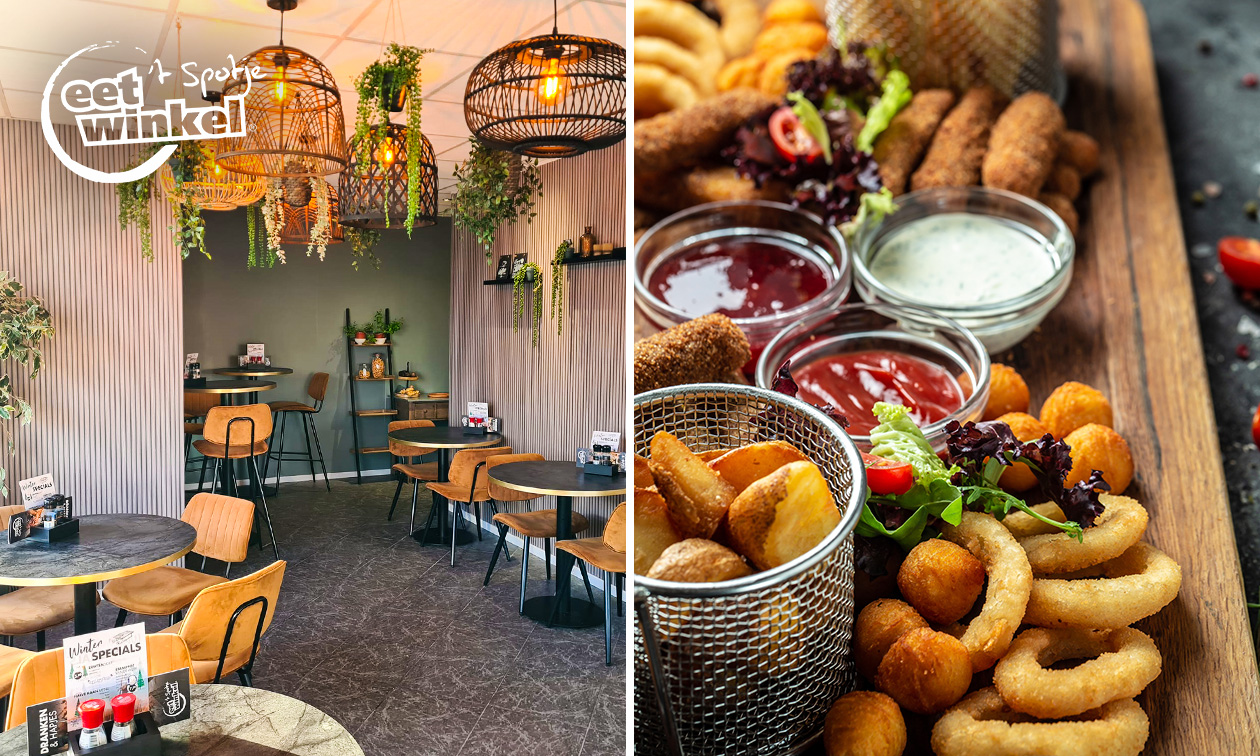 Eetwinkel 't Spotje, High friet (1,5 uur) bespaar 41% in 's ...